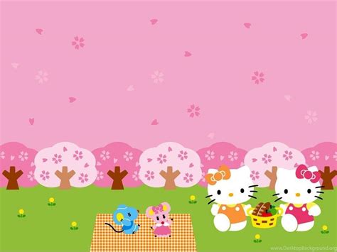 Hello Kitty Summer Wallpapers Desktop Wallpaper Cave
