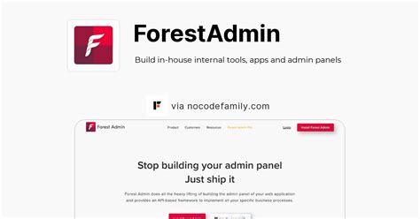 Forestadmin Reviews Templates And Pricing In 2024