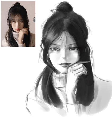 Practicing Stylized Portraits Rlearntodraw