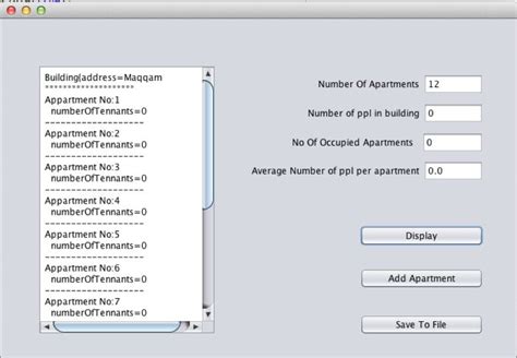 Solved Java Netbeans 8 2 A Building Manager Needs To Keep