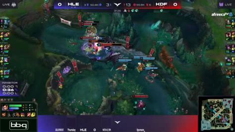 클립 Hle Vs Kdf 2022 Lck Spring Split 아프리카tv Vod