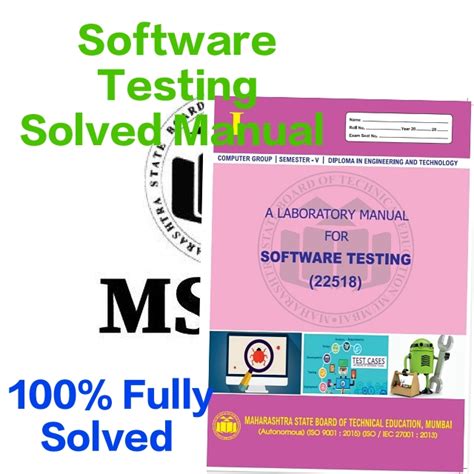 Software Testing Solved Manual Msbte Co5i MSBTE CO IT STUDY MATERIAL
