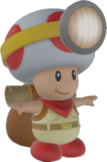 Filecaptain Toad Model Smbwpng Super Mario Wiki The Mario Encyclopedia
