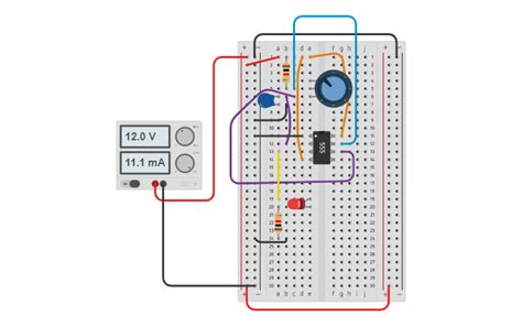 Circuit Design Circuito Potenciometro 555 Tinkercad