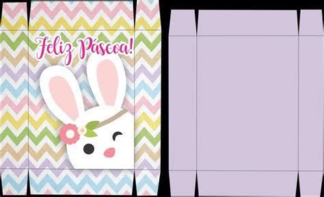 Cajita Pascua Caja De Conejo Conejo De Pascua Moldes Cajitas De Carton