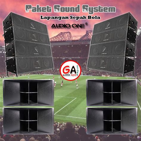 Jual Paket Sound System Lapangan Sepak Bola Paket Sound System Audio