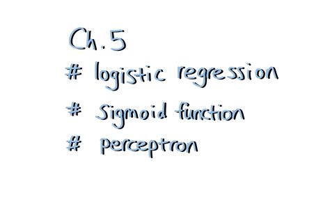 모두의 딥러닝 5장 Logistic Regression