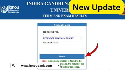 Ignou Exam Result December 2024 How To Check Revaluation And Important Updates