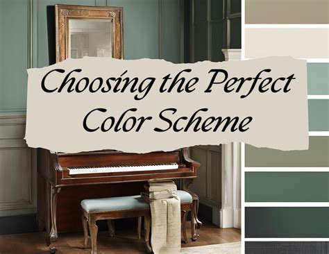 Choosing The Perfect Color Scheme For Interior Decorating A