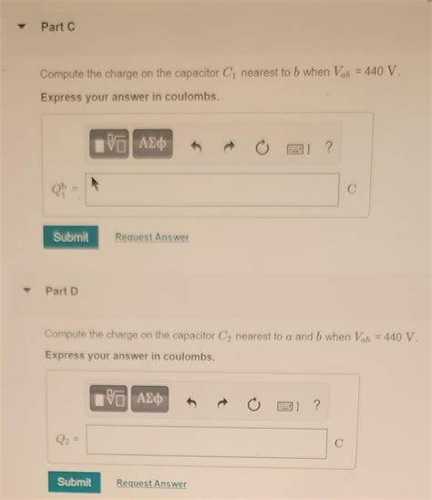 Solved In Figure 1 Each Capacitance C1 Is 60μf And Each
