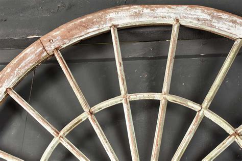 19th Century Semi Circular Window Frame 54¼ Chez Pluie