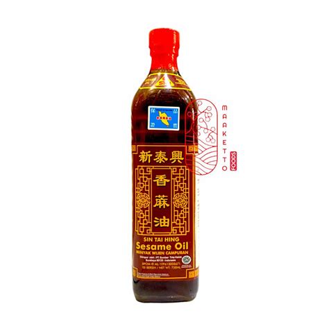 Jual Sin Tai Hing Sesame Oil Sin Tai Hing Minyak Wijen Malaysia 750ml Shopee Indonesia