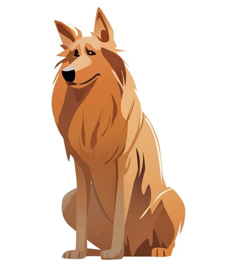 Perro de juego colorido perro de la calle con esta ilustración