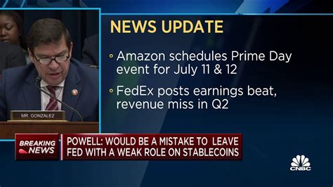 Fed Chair Jerome Powell Fed Has A Narrow Role In Relation To Climate