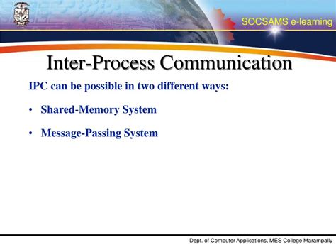 PPT INTERPROCESS COMMUNICATION AND SYNCHRONIZATION PowerPoint Presentation ID