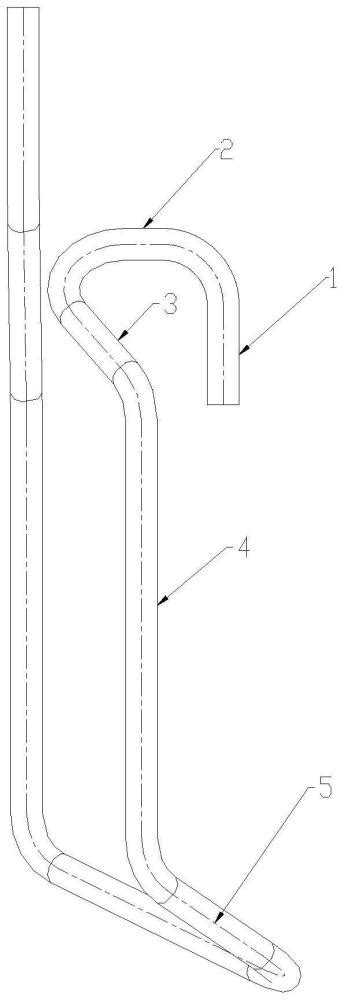转子压缩机用吸气管的减震装置的制作方法
