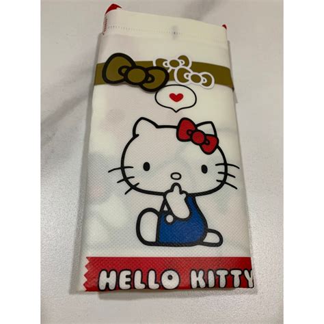 【現貨】特賣 正版授權 三麗鷗 Hello Kitty 7 11 不織布環保購物袋 不織布購物袋 環保袋 購物袋 蝦皮購物