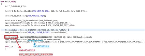 Solved S32k3 Hse Development Nxp Community