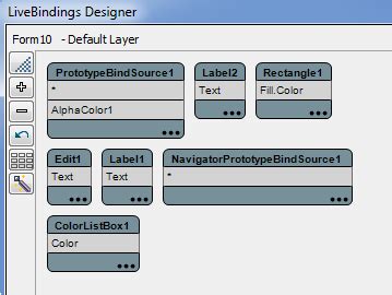 Tutorial Using TPrototypeBindSource And The LiveBindings Designer