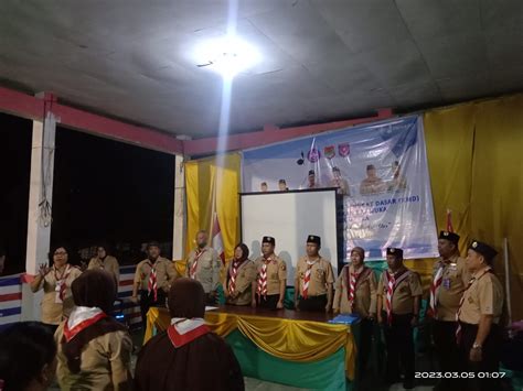 Sukses Kmd Pembina Pramuka Di Salodik Resmi Berakhir