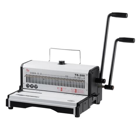 TD 200 TD 200R Rayson 40 agujeros máquina de perforación de Doble bucle