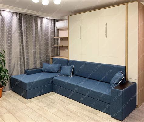 Подъемная кровать STRONG с угловым диваном LOUNGE купить в СПб, цена ...