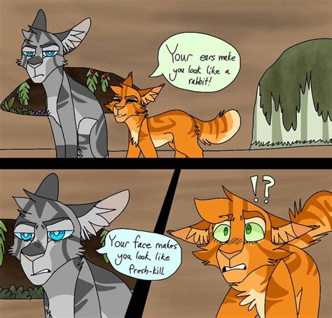 What Happens When You Make Fun Of Jayfeather By Acorn Trees On Deviantart Warrior Cats Funny