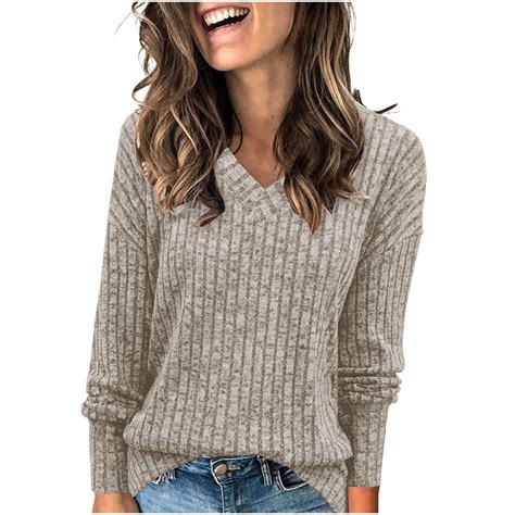 Aueoeo Womens Oversized Sweaters Womens Winter Pullover Sweaters