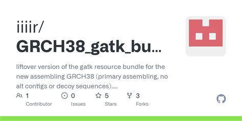Github Iiiirgrch38gatkbundle Liftover Version Of The Gatk