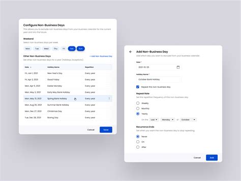 Calendar Configuration By Nayon Debnath Dipu On Dribbble