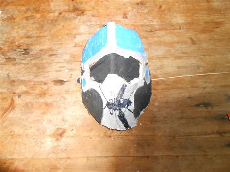 Taskmaster Mask With Cardboard 4 Steps Instructables
