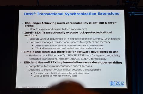 Intel Haswell Architecture Disclosure Live Blog