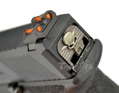 We G34 Gbb Pistol Black Slide Black Frame Gold Barrel Airsoft