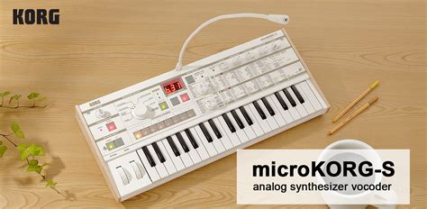 Korg MicroKORG S 37 Key Synthesizer Vocoder Keyboard TMW