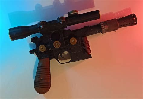 3d Printable Han Solo Blaster Dl 44 By Puma Eighteentwentyfour