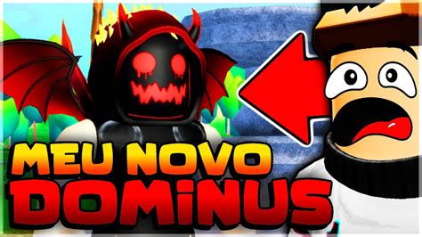 MEU NOVO DOMINUS FOGO ROBLOX YouTube