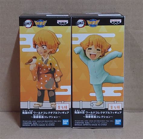 Banpresto Demon Slayer Wcf Zenitsu Hobbies And Toys Collectibles