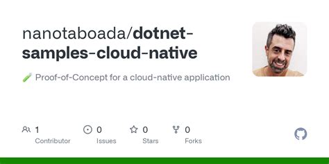 Github Nanotaboadadotnet Samples Cloud Native 🧪 Proof Of Concept For A Cloud Native Application