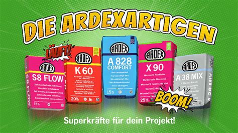 ARDEX: Hochwertige Spezialbaustoffe