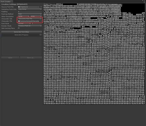 Table Of General Standard Chinese Characters Unity Engine Unity Discussions