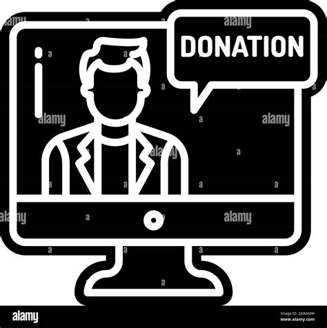 Monitor Icon Black Vector Illustration Stock Vector Image And Art Alamy