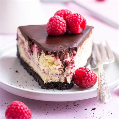 The Best Chocolate Raspberry Cheesecake Two Sugar Bugs Recipe