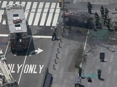 1 Dead 13 Injured After Car Plows Into Pedestrians In Times Square