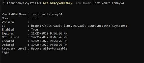 Why Does An Azure Key Vault Key Or Secret Show Up In Local Powershell