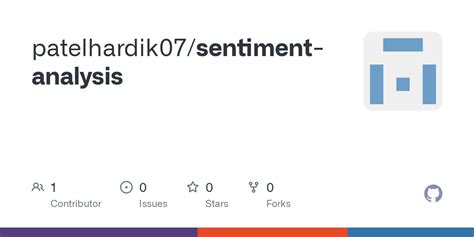 Github Patelhardik07sentiment Analysis