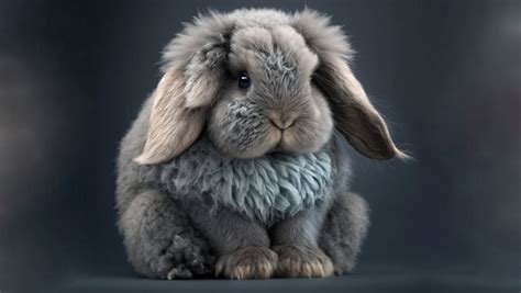 Cute Fluffy Bunny