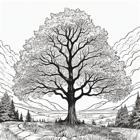 Simplistic Black Cube That Distorts The Entire Symmetrical Pattern