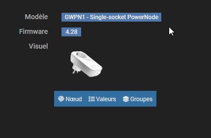 Prise Greenwave Powernode 1 Module GWPN1 Ne Remonte Pas Automatiquement