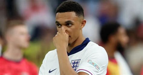 Trent Alexander Arnolds Reaction After Early Sub In England Vs Denmark