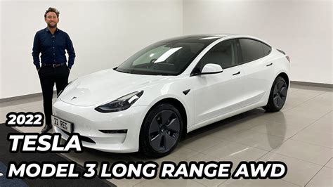 2022 Tesla Model 3 Long Range Awd Youtube